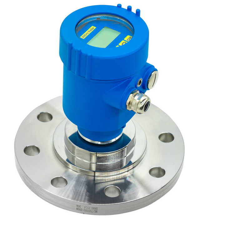 High Frequency Radar Level Gauge Chemical Tanks 80 GHz Radar Level ...