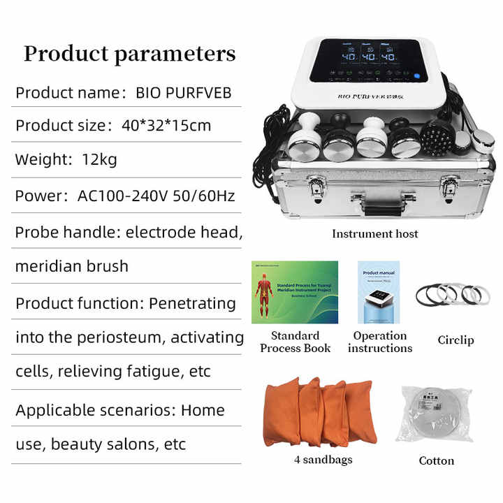 Genqi2025Custom Logoizable Meridian Therapy Machine Bioelectricity Body ...
