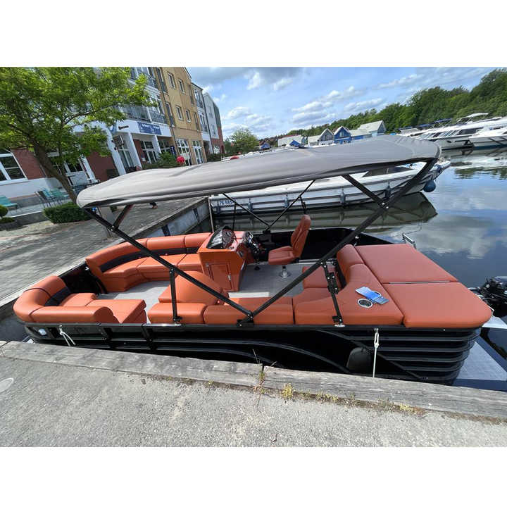 Recreational Catamaran Pontoon Boat for Drifting CE Certified| Alibaba.com