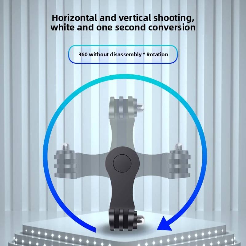 Kampho Vertical Mounting Adapter 360 Degree Rotation for 13/12/11/10/9 ...