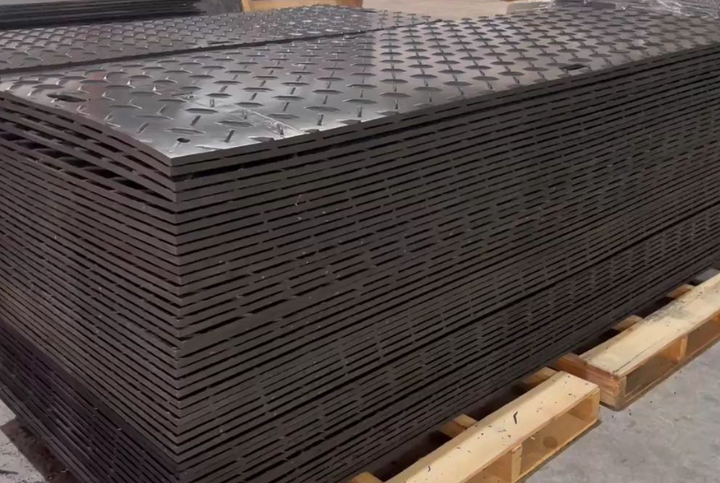 Hollow Interlock HDPE Composite Dura Base Ground Protection Mats ...
