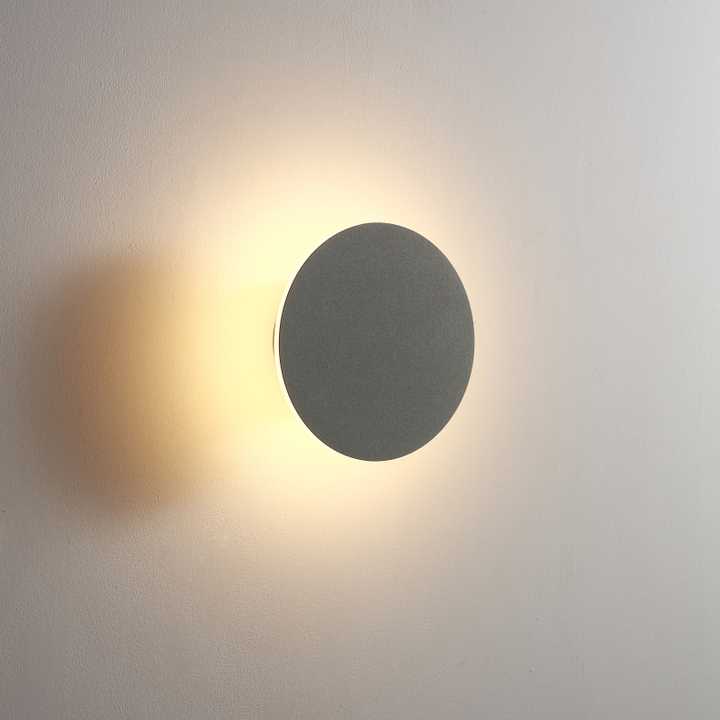 Modern 6w Grey Ip65 Waterproof Outdoor Wall Light - Garden & Corridor - Oem