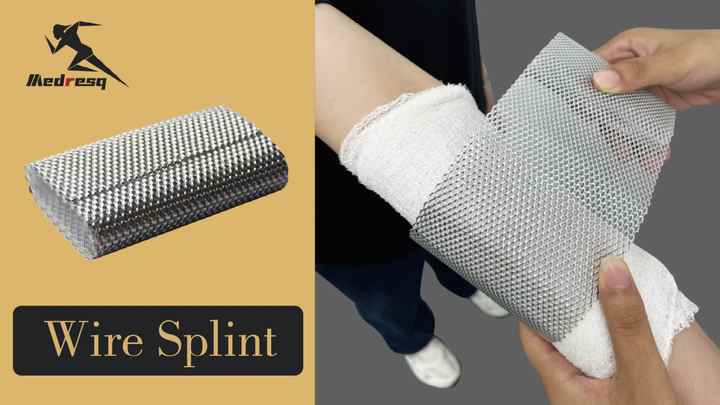 Medresq Rolled Wire Splints Vinyl Coated Versatile Pliable Rolled Wire ...