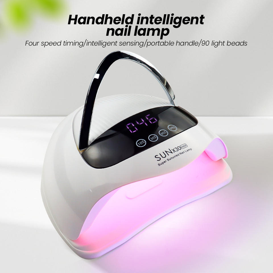 380W High Power SUN X30 MAX Handheld Nail Lamp - Fast Drying