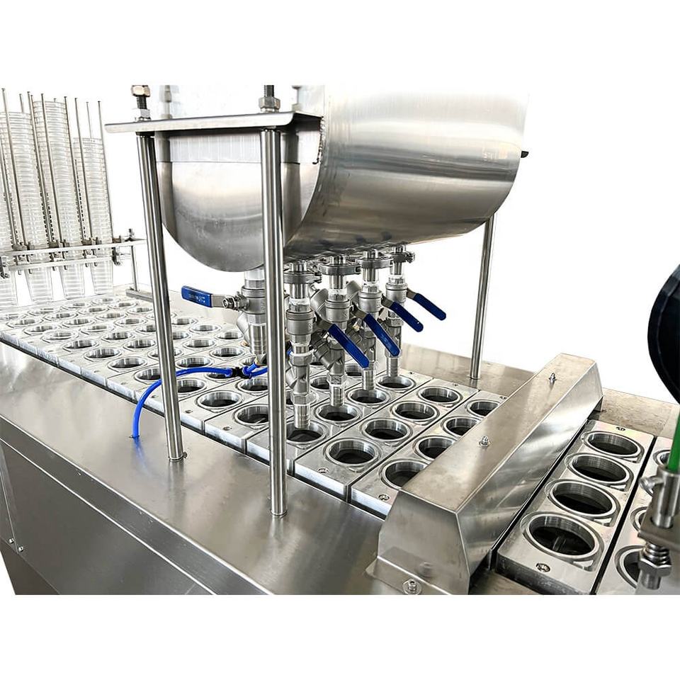 Full Automatic 4 Line and 2 Line Mechanical Water Cup Filling Sealing ...