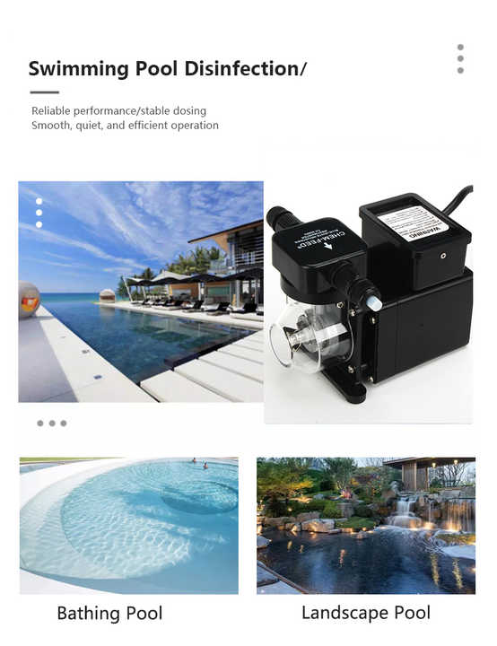 Chlorine Controller Dosing Pump Water Treatment Dosing Pump Supplier ...