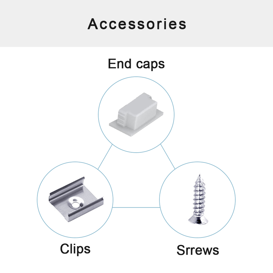 Aluminum Alloy LED Channel for Plasterboard Ceiling Recessed Strip ...