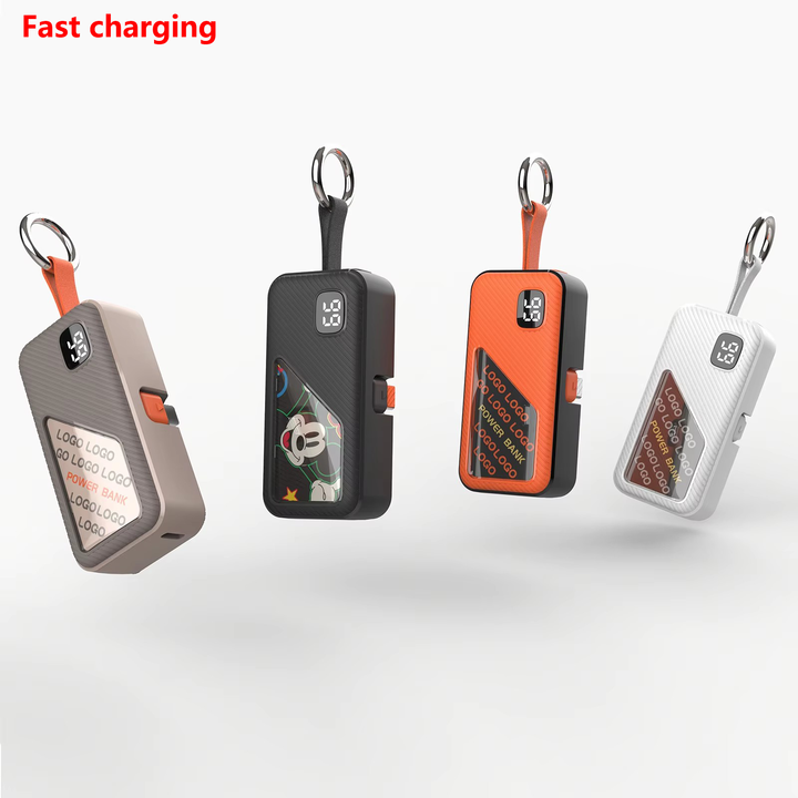All New Product 2025 5000Mah Mini Power Bank Fast Charging PD22.5W ...