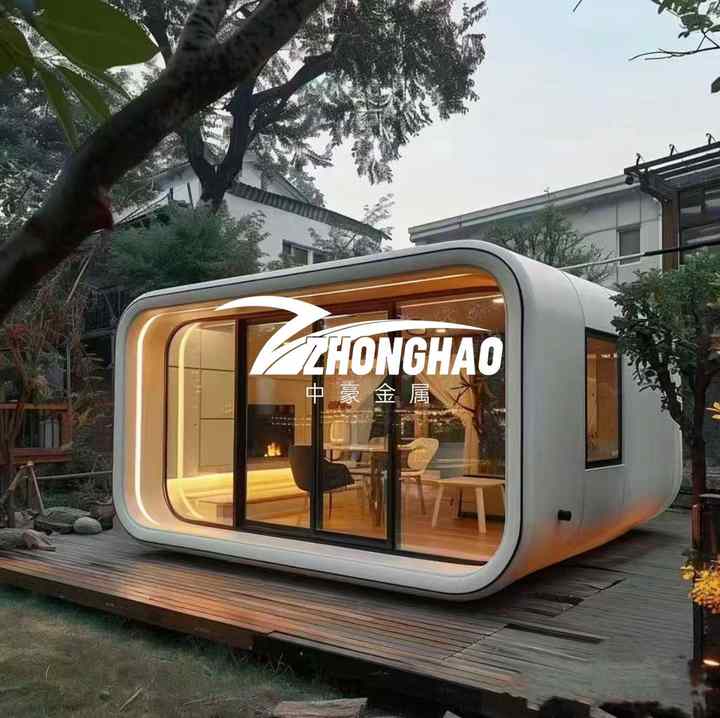 Apple Cabin Steel Pod Hotel Application Stylish and Eco-Friendly ...