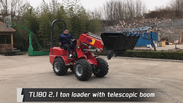 Efficient Earthmoving with 1 Ton Wheel Loaders from China