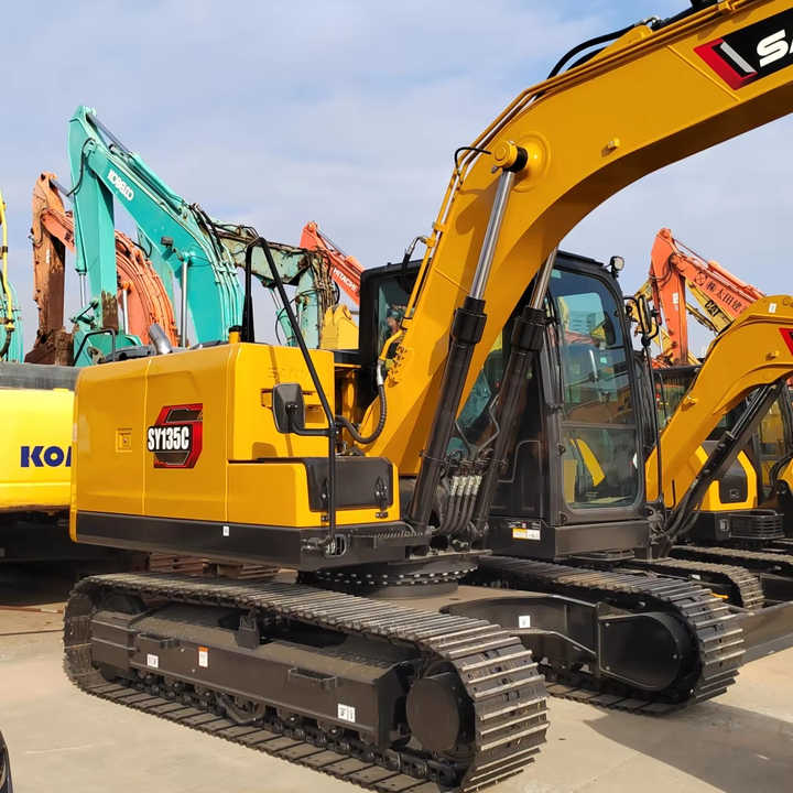 SANY SY135C Excavator 13.5 Tons 95%New Original with EPA CE Sany 135C ...