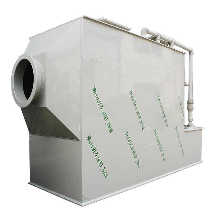 Wet Horizontal Air Scrubber System for Sulfur Dioxide Removal
