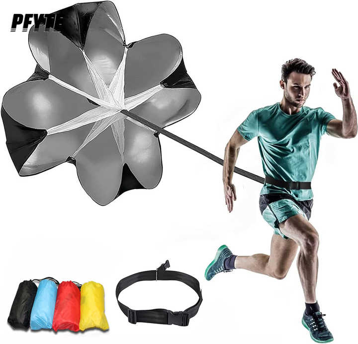 High quality Sport Resistance Training Parachute Speed Chutes Running ...