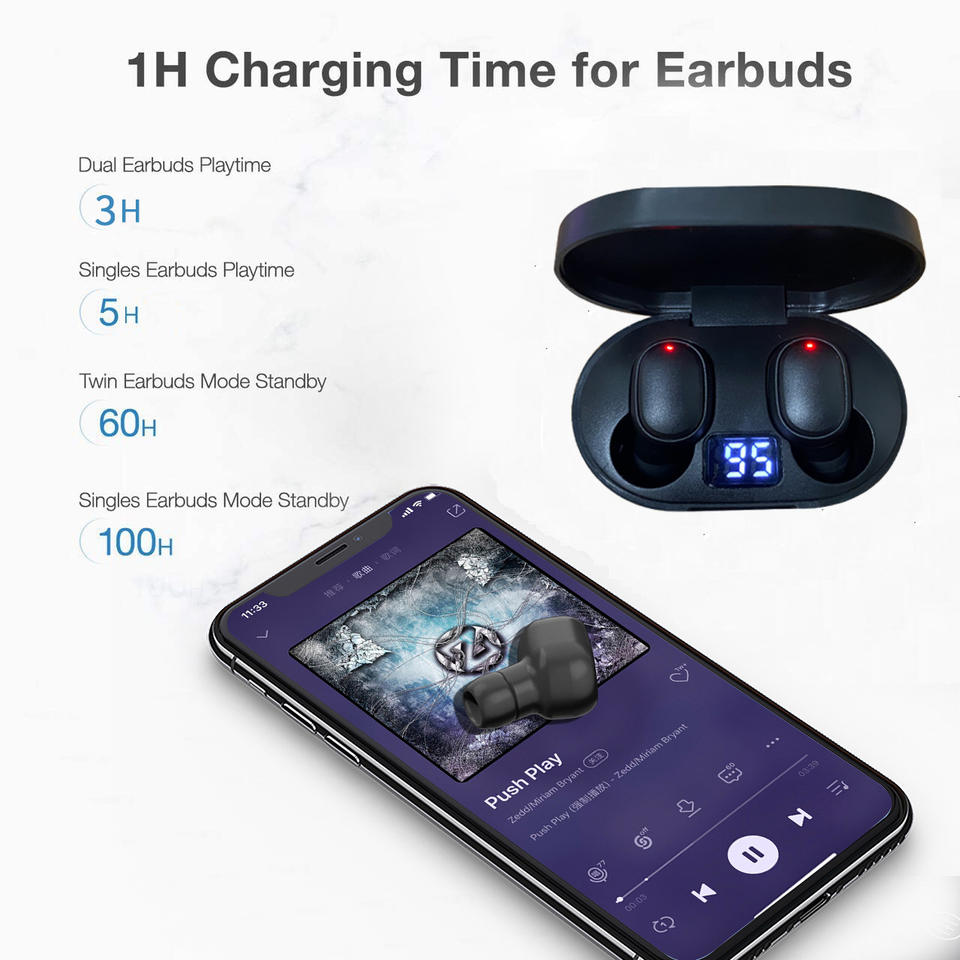 E6s Tws Earbuds - True Wireless Comfort and Sound Quality