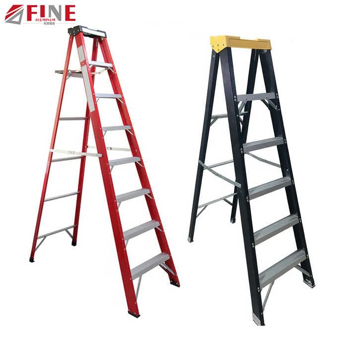 Frp Insulated Herringbone Ladder 5ft Glass Fiber Telescopic Ladder ...