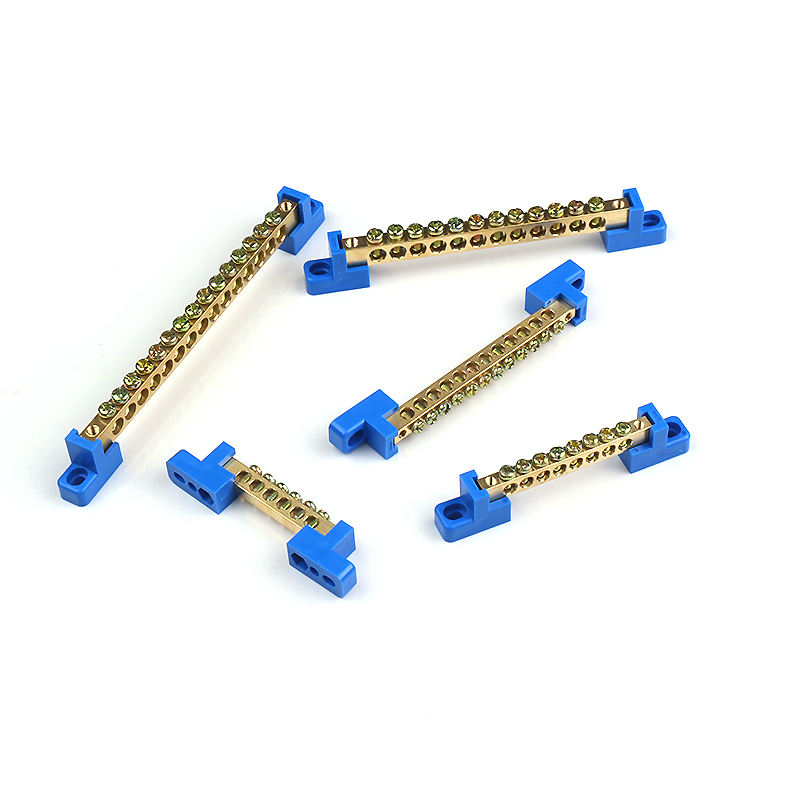 Robust 8mmx12mm Neutral/Earth Terminal Block-Bridge-Style Busbar 100A ...