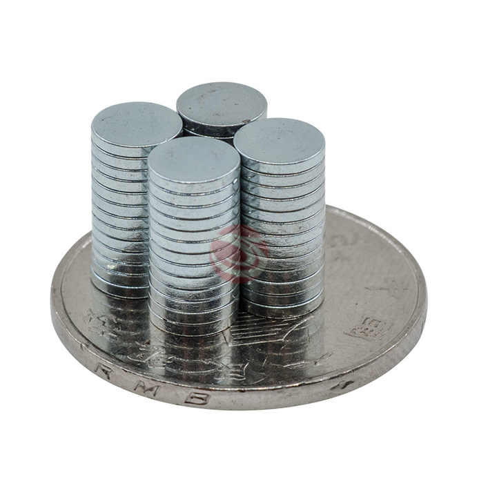 N52 Round Magnets - Industrial Disc Magnets Marked North and South Pole