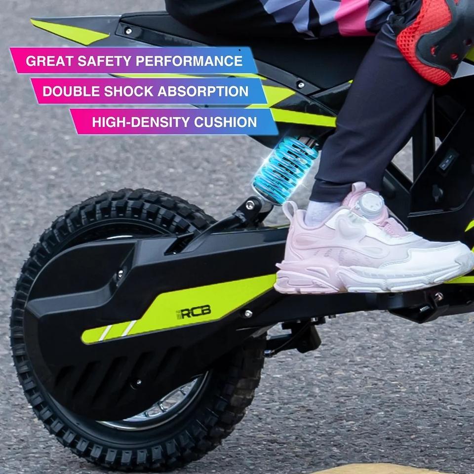 Rcb R9x 12 Inch Pneumatic Tires Electric Motorcycle For Kids, 15km ...