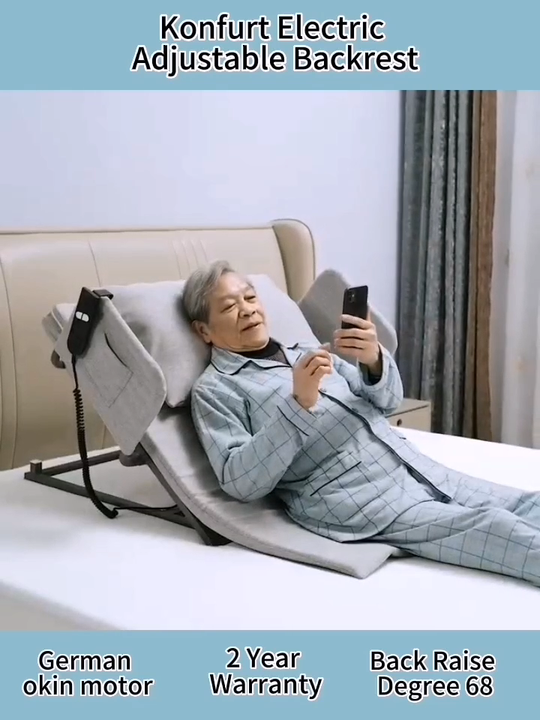 Adjustable Electric Lifting Bed Backrest with Medical Pillow Lifter ...