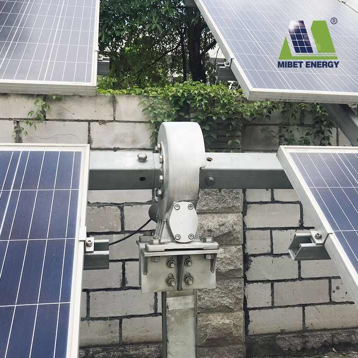 Aluminium Solar Panel Rail Tracking Structure Single/Dual Axis Solar ...