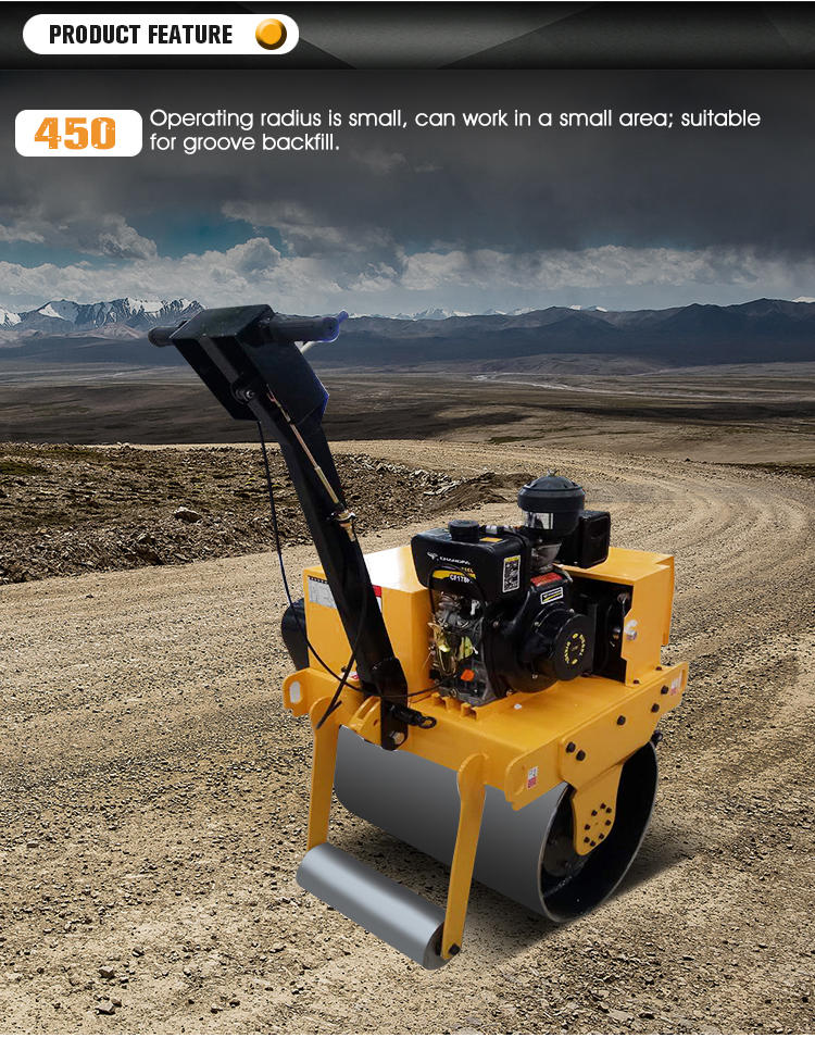 China high quality road roller 2 ton vibratory roller price Products ...