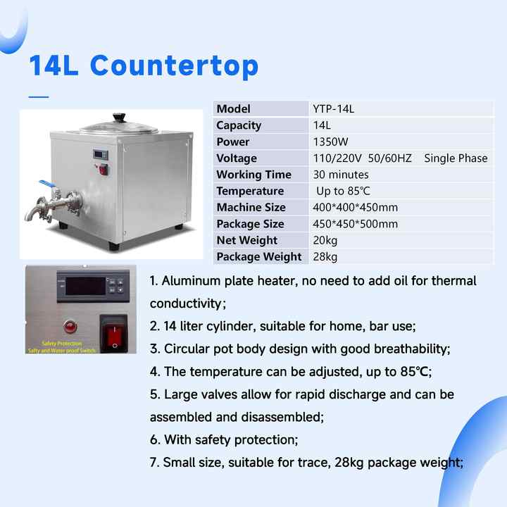 Small Batch Pasteurizer for Milk - Efficient & Reliable
