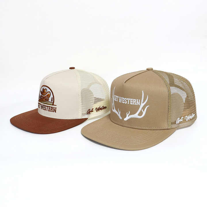 Stylish Snapback Western Country Trucker Hat - Customizable