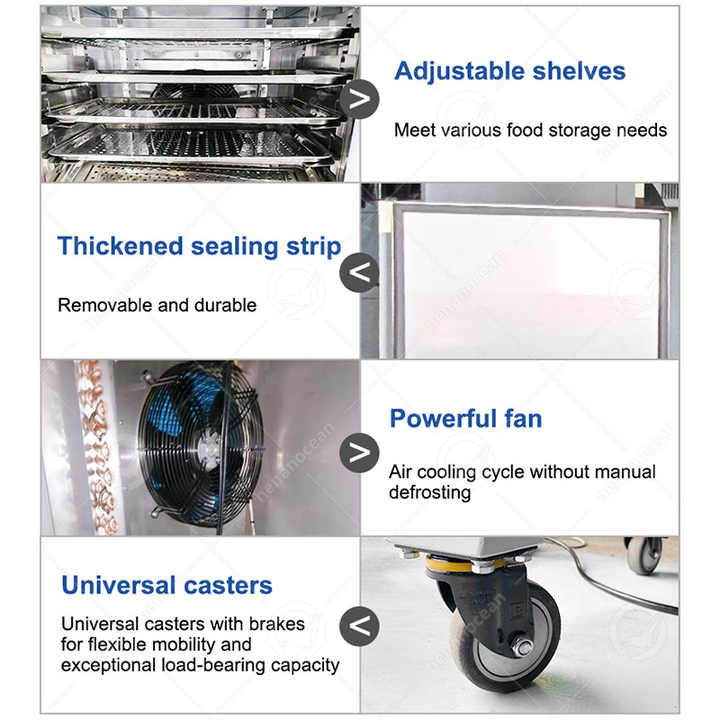 OCEAN Commercial Ice Cream Shock Freezer Portable -45 Energy Saving 3 ...