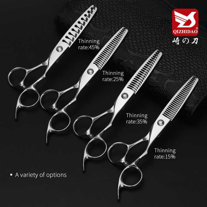 CNC Hair Thinning Scissors Japan VG10 - Professional Barber Shears
