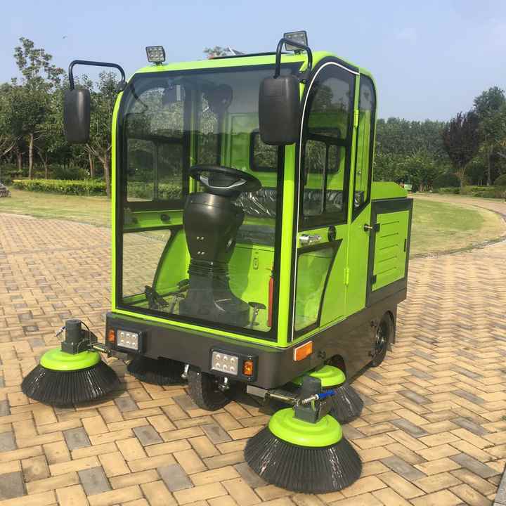 Vacuum Commercial Cleaning Car Ride on Sweeper Electric Street Floor ...
