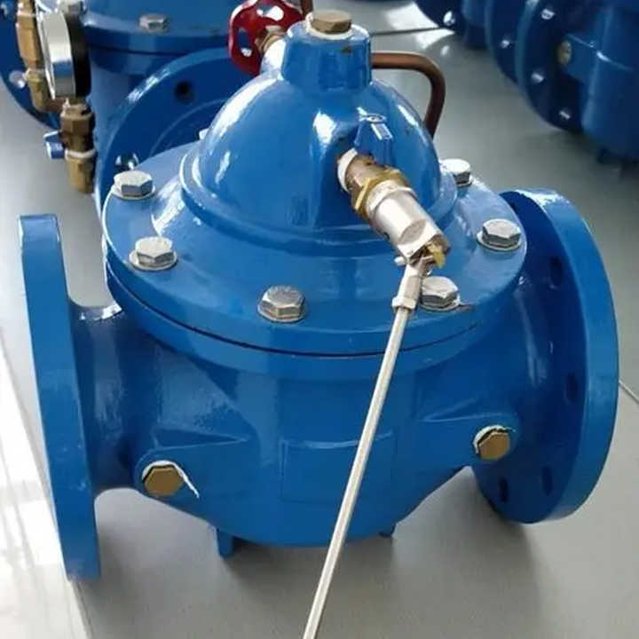 ANSI DN100 Sewage Control Valve Ductile Iron Water Level Flange ...