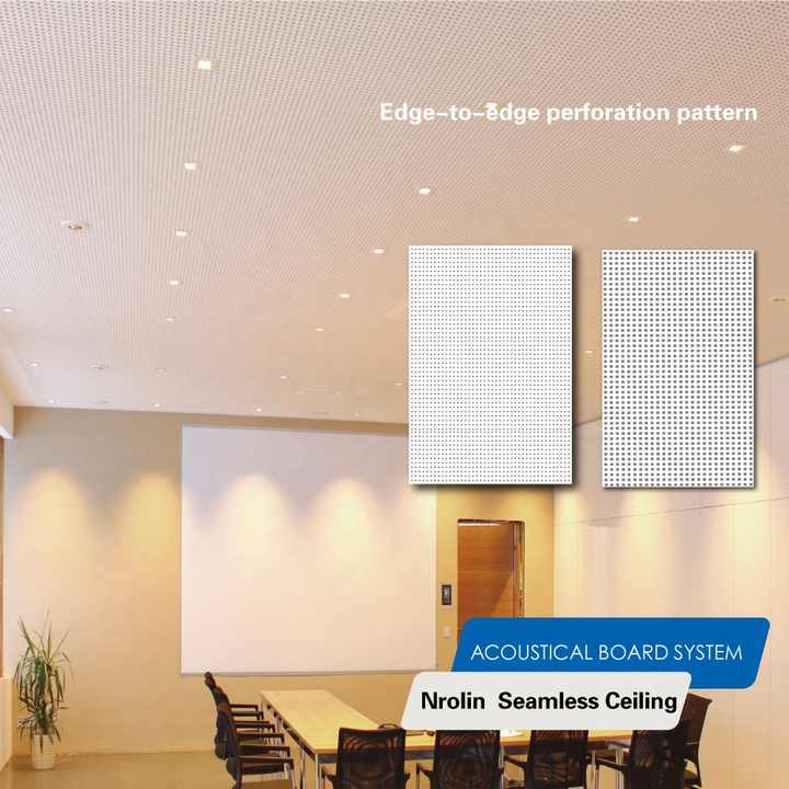 Acoustic Ceilings Perforated Gypsum Board Without Edge Distance ...
