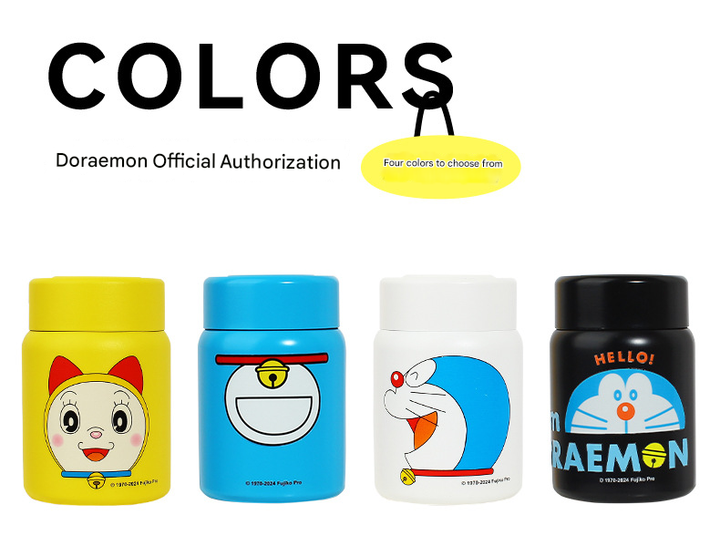 Factory Price Doraemon Cartoon Stainless Steel Water Cup with Thermal ...