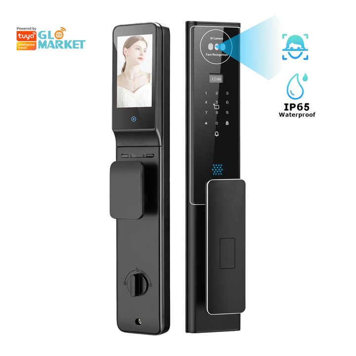 Glomarket Tuya Door Lock Waterproof 3d Face Recognition Digital App Biometric Fingerprint ...