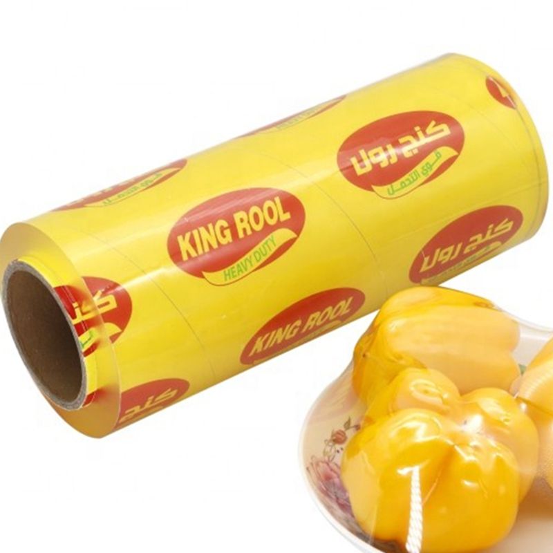 PVC Packaging Film Food Packaging for Restaurant Use 11micron PVC Cling ...