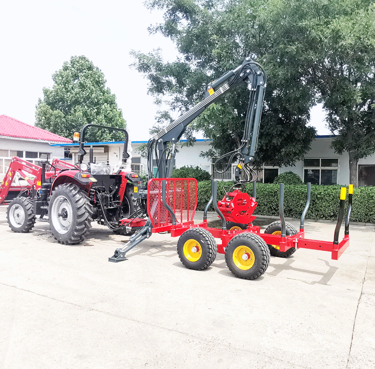 Tractor Logging Trailer - Efficient Log Transport Solutions