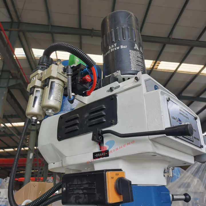 4HP Medium Duty Turret Milling Machine 3-Axis Digital Readout 220V ...