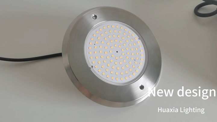 316SS IP68 Rated RGB/RGBW LED Pool Lamps - 6W Remote Control Underwater ...