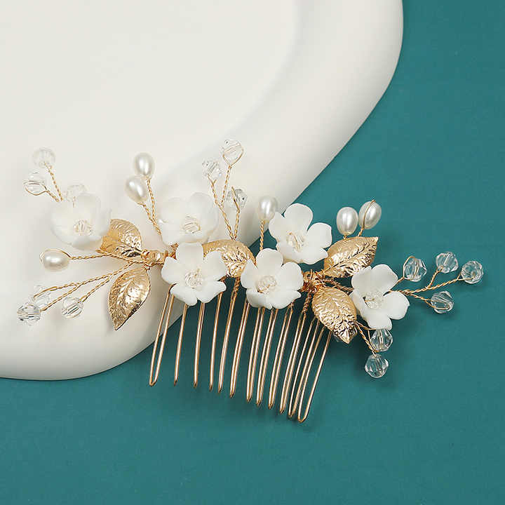 Fashionable Vintage-Elegant Alloy Metal Comb Hair Accessories with ...