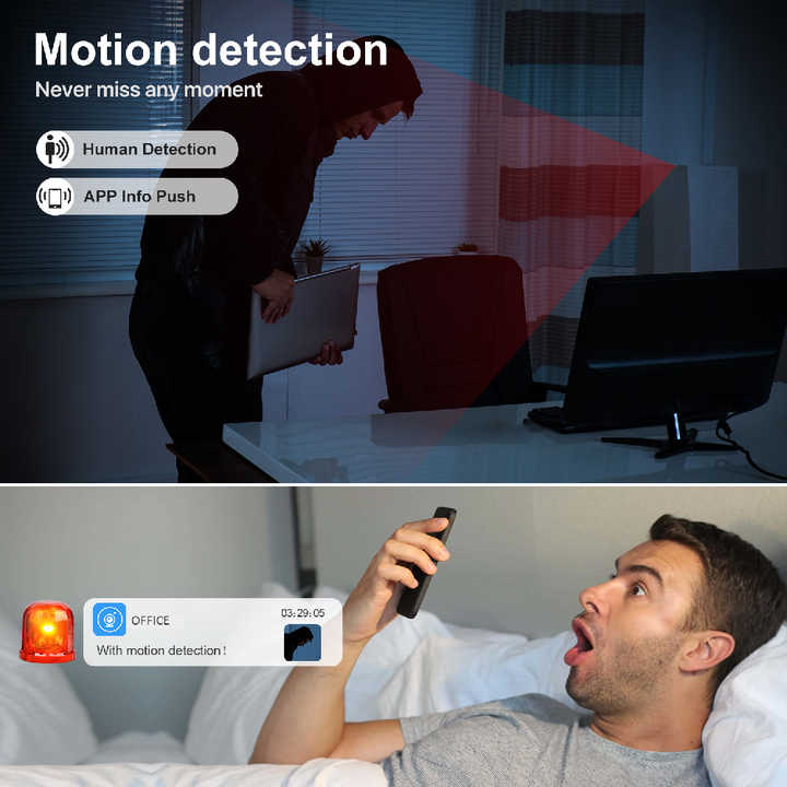 1080P Expandable Camera Portable Very Small Mini Security Camera Motion ...