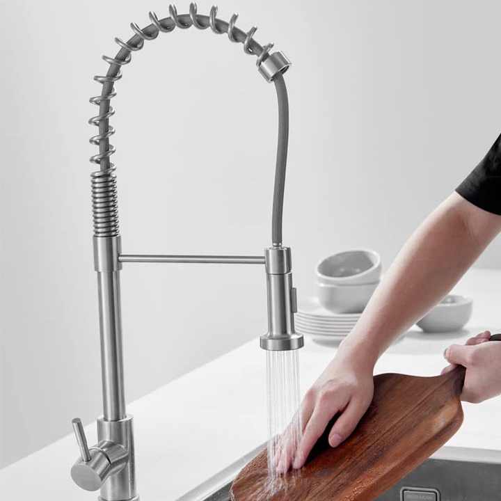 Stainless Steel Kitchen Tap - Modern Multifunction Faucet