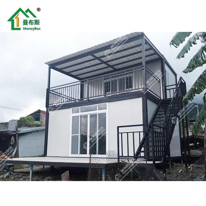Futuristic Container House - Stackable Prefab Bungalow