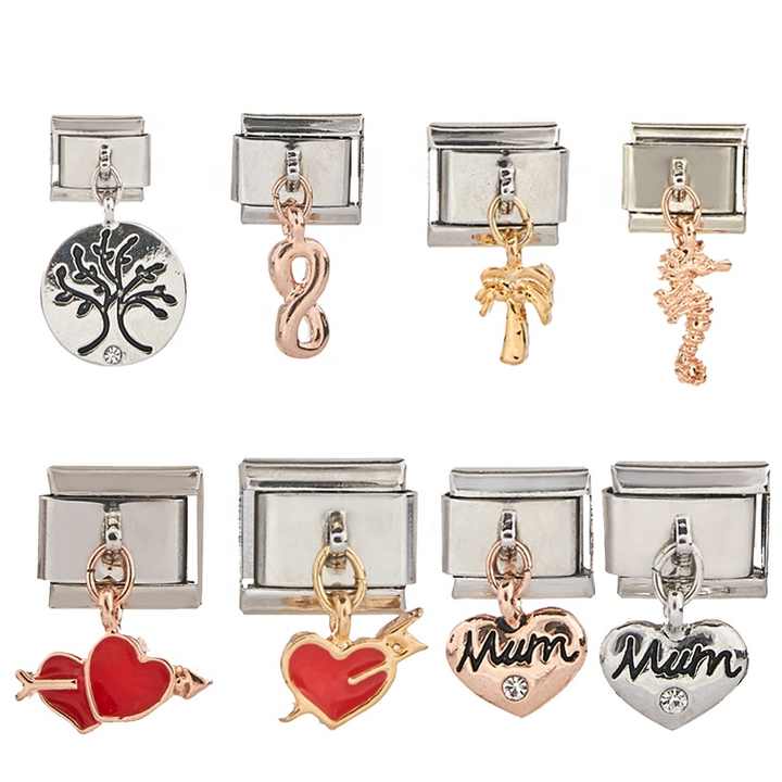 Italian Charm Bracelet Making Dangle Charm Connector