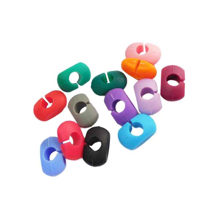 24pcs Creative Silicone Wine Glass Mark Recognizer Cups Distinguisher ...