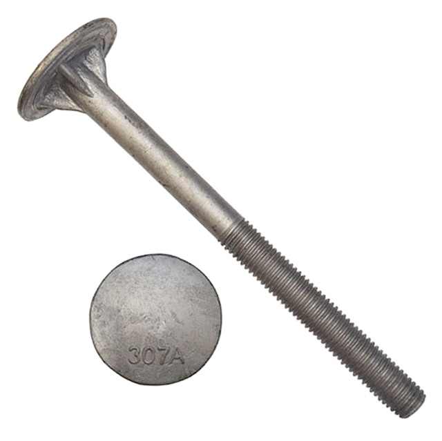NBHC020BO Timber Bolts with Hex Nuts and Washers for crane mats Hot-Dip ...