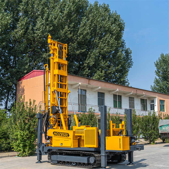 200m Deep Crawler Mounted Hydraulic Water Well Drill Rig