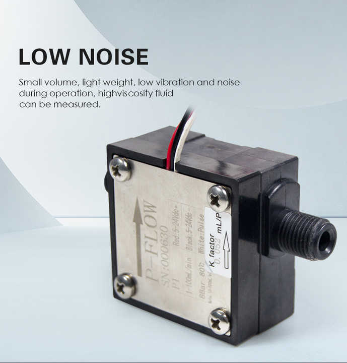 P-series CX-P1 Micro Gear Flow Meter for Water - 3 Years Warranty