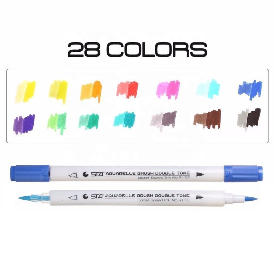 STA Wholesale 36-Color Water-Base Fine Point Marker Paint Pens ...
