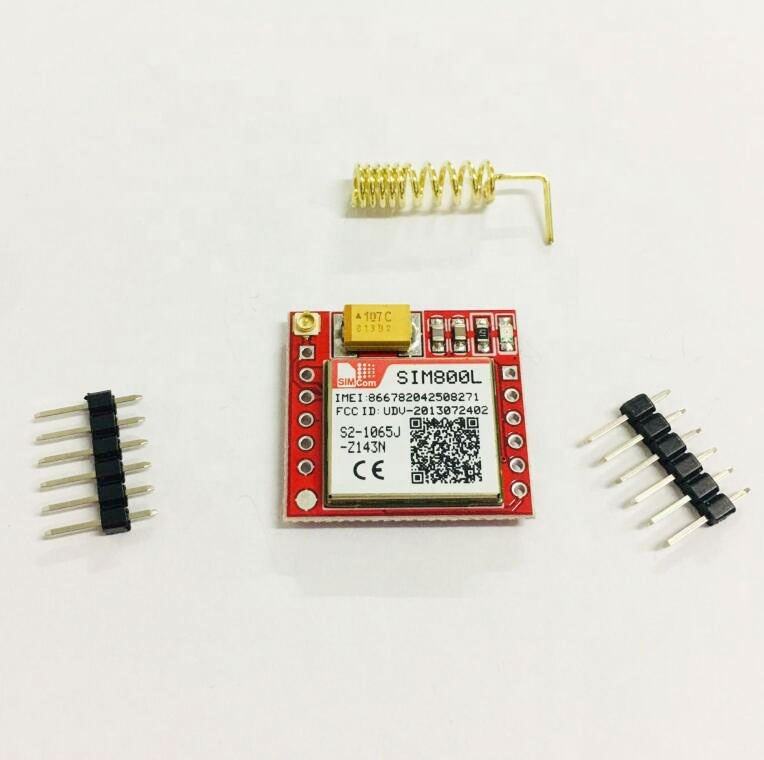 Mini SIM800L GPRS GSM Module MicroSIM Card Core Wireless Board Quad ...