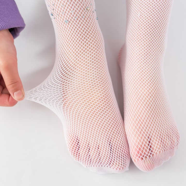 Wholesale Girls Tights Toddler Kids Baby Rhinestone Fishnet